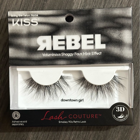 Kiss | Makeup | Kiss Lash Couture Rebel Collection False Eyelashes Downtown Girl 4 Mm 9s Look ...